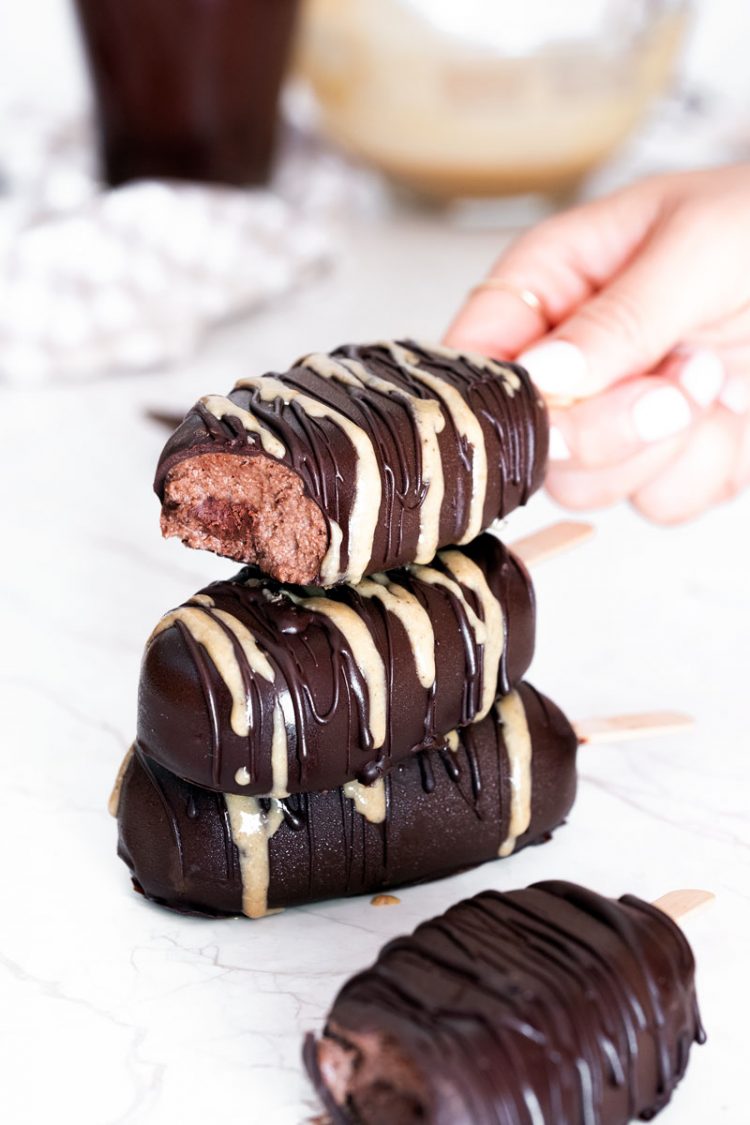 Magnum de Nutella *Saludable - TicTacYummy | Recetas de cocina saludables